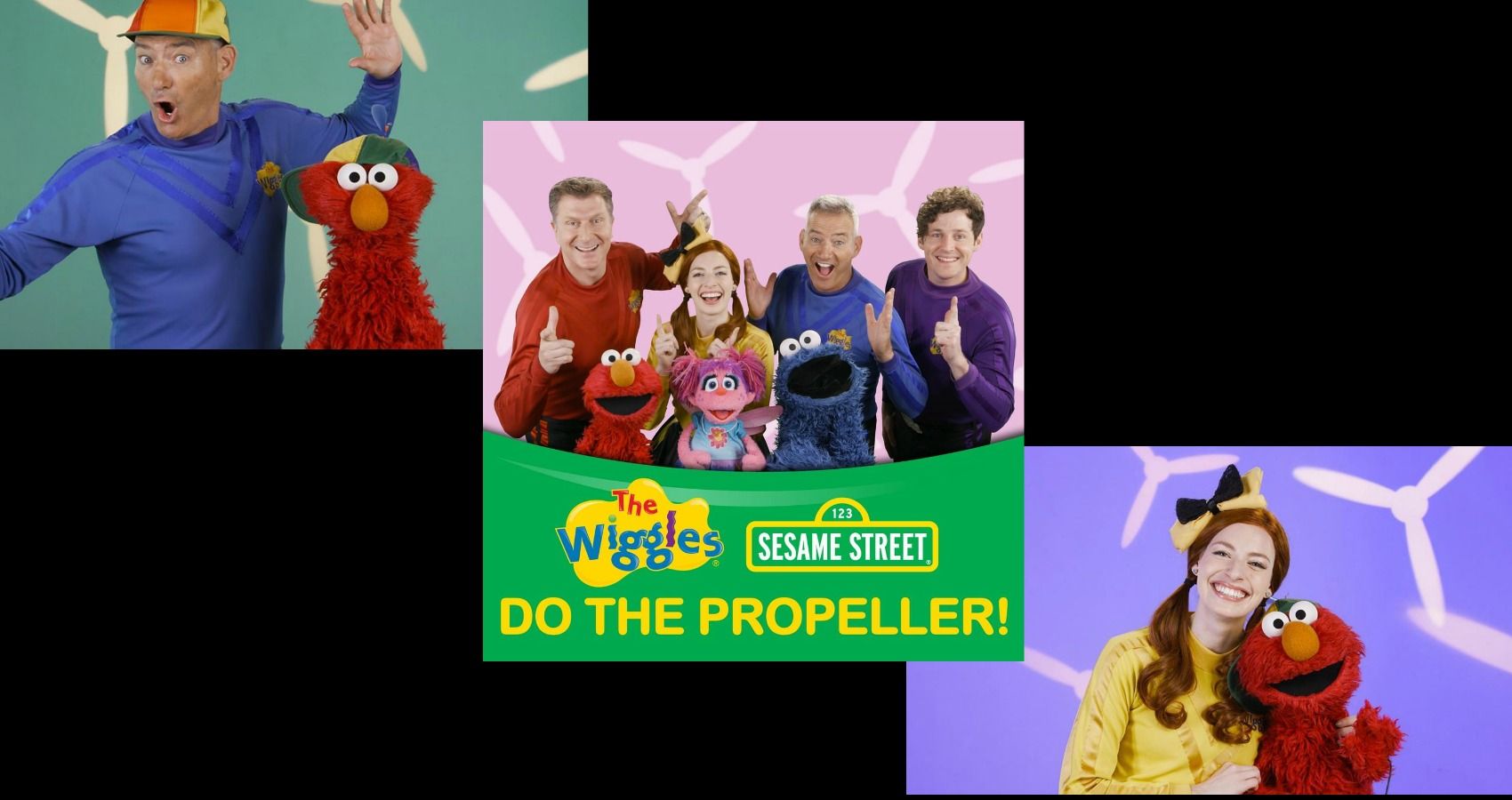 The Wiggles And Sesame Street Team Up For Do The Propeller New Music Video